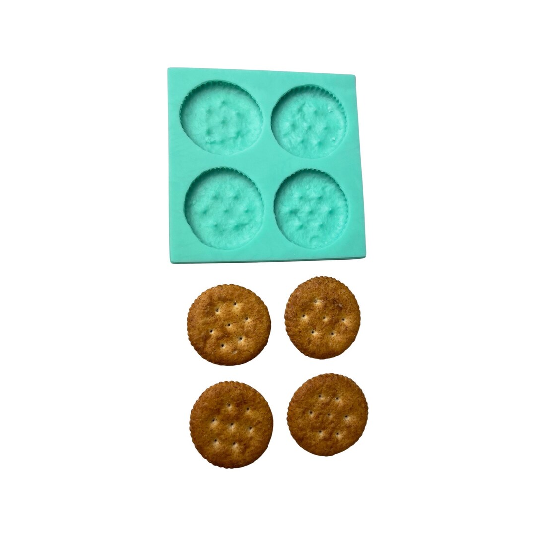 Round Crackers Silicone Mold - Etsy