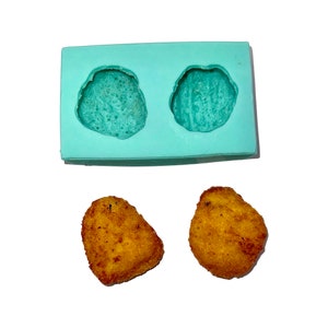 Realistic Chicken Nugget Mold - Etsy