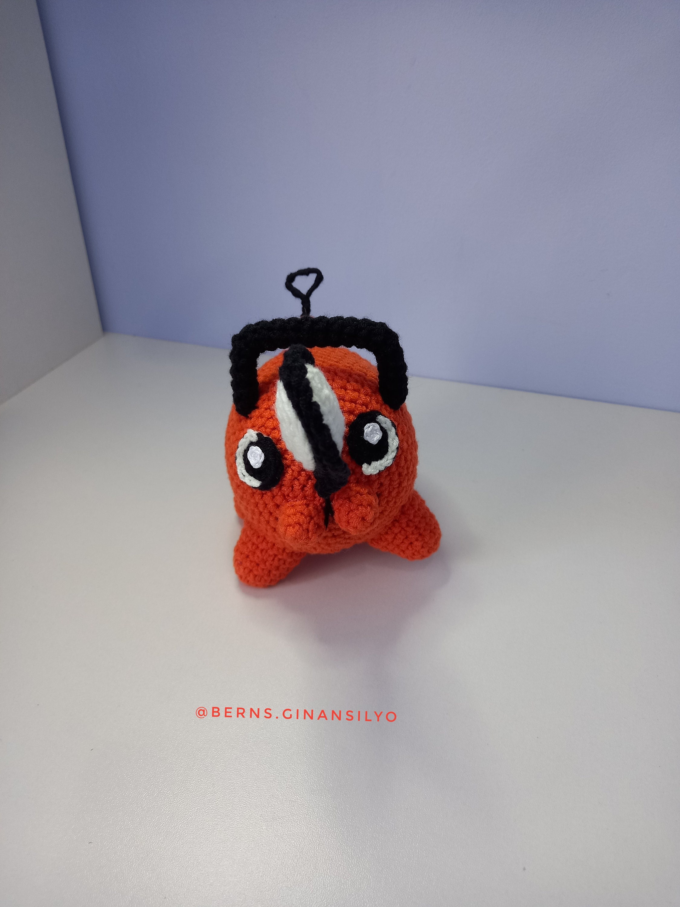 PDF Pattern Orange Devil Dog Crochet Amigurumi Inspired Doll - Etsy