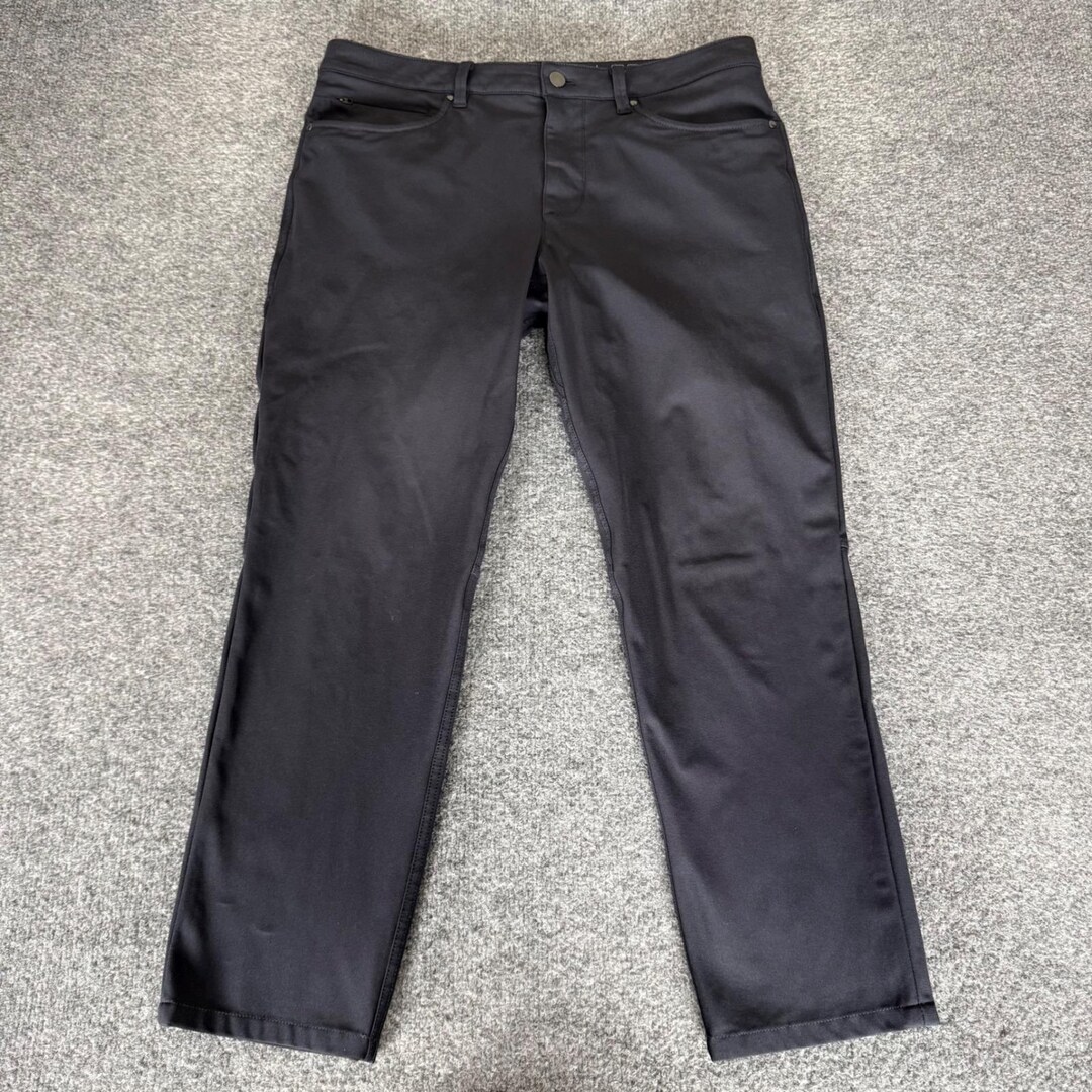 7 Diamonds Infinity Mens Chino Pants Grey 32x30 (fits 33x26) Stretch ...