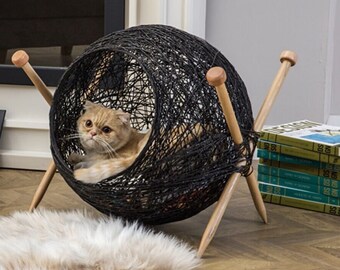Wicker Cat Bed (500+ Results) | Etsy