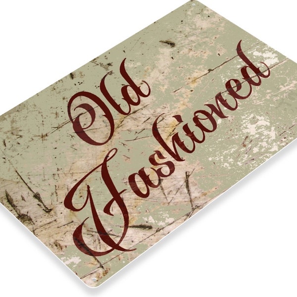 Old Fashioned Sign - Etsy