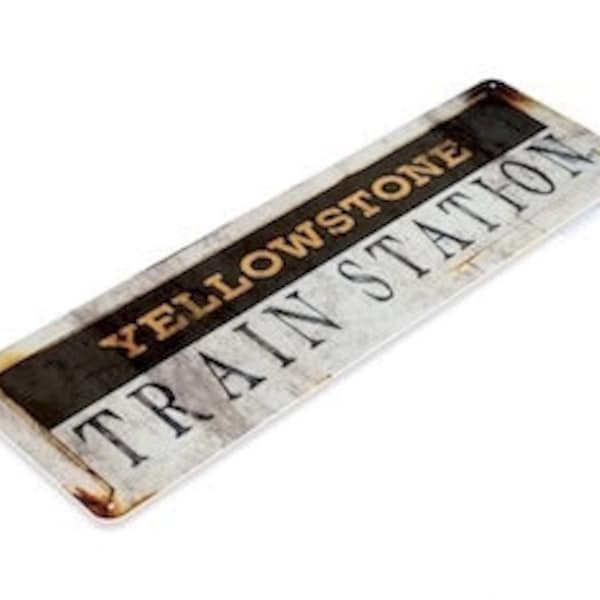 Yellowstone Sign - Etsy