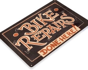 Bike Repair Sign - Etsy