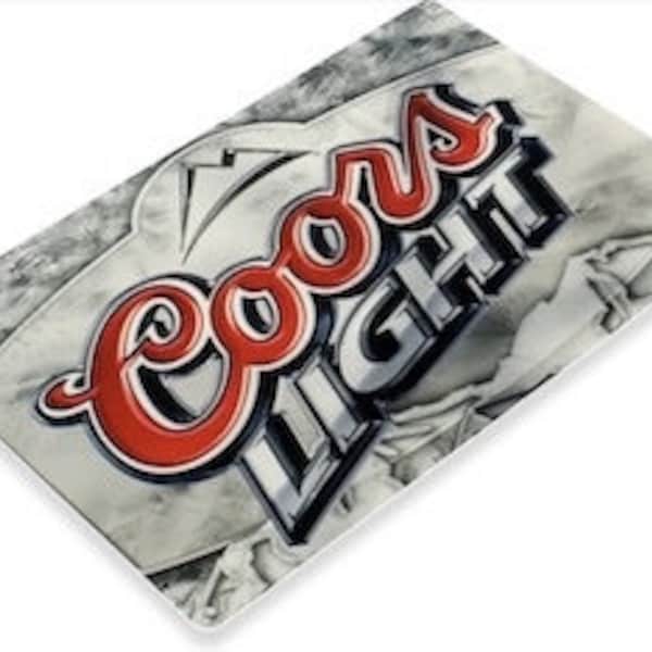 Coors Light Beer Sign - Etsy