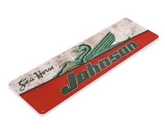 Johnson Outboard Sign - Etsy