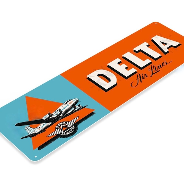 Airplane Tin Signs - Etsy
