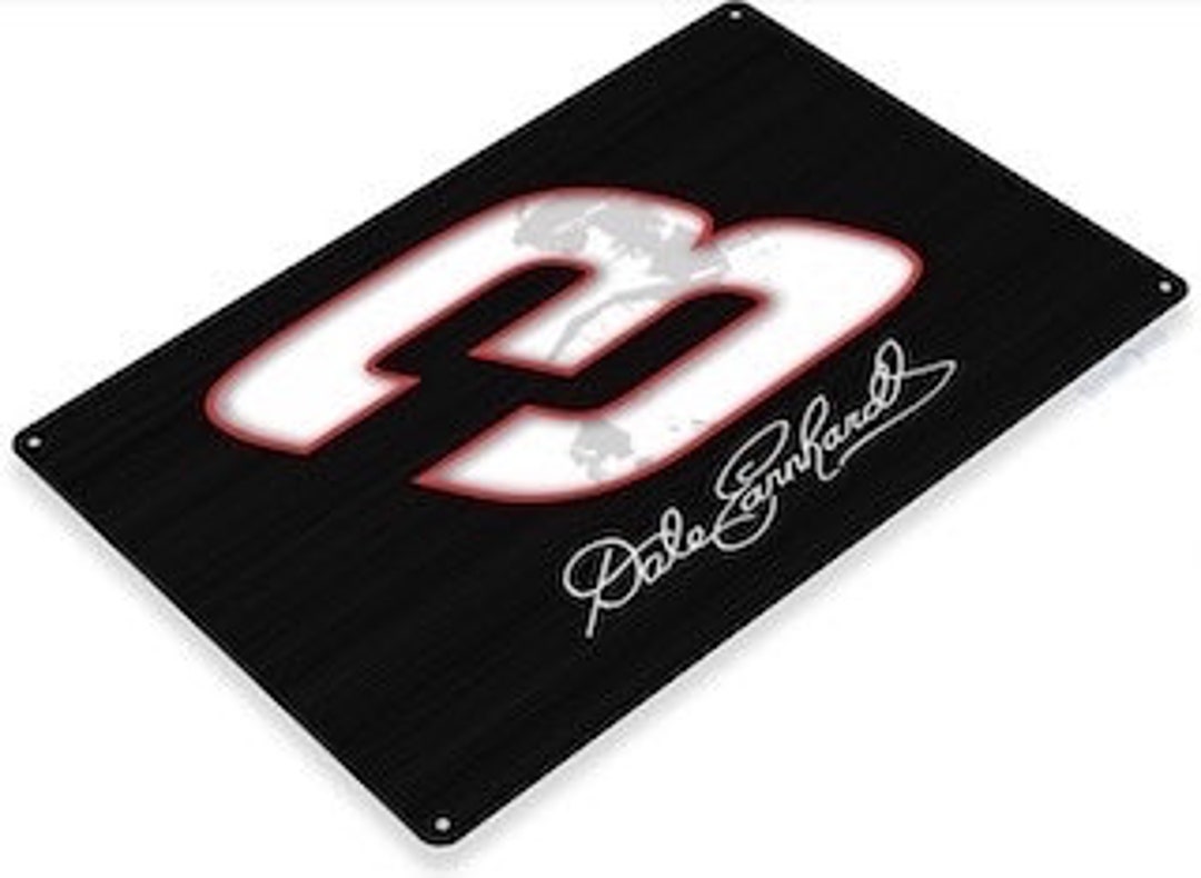 Dale Earnhardt 11x8 Inch Tin Sign Vintage Retro Classic Metal ...