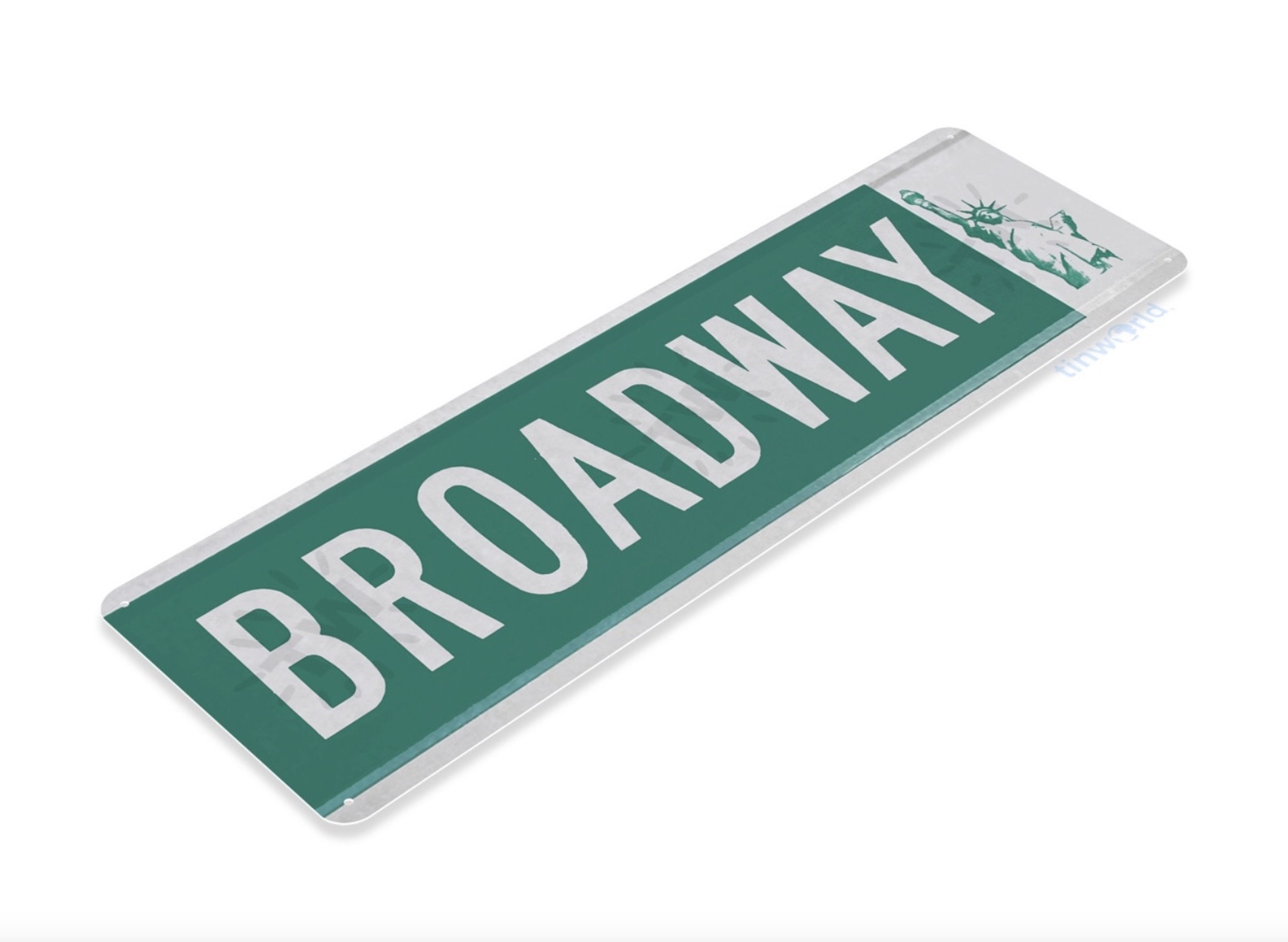 Broadway Street Sign High Resolution