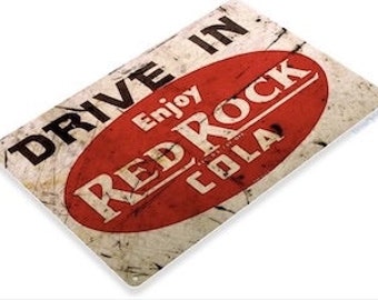 Red Rock Cola Sign - Etsy