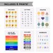 Set of 6 Educational Posters | Montessori Classroom Decor Homeschool ...