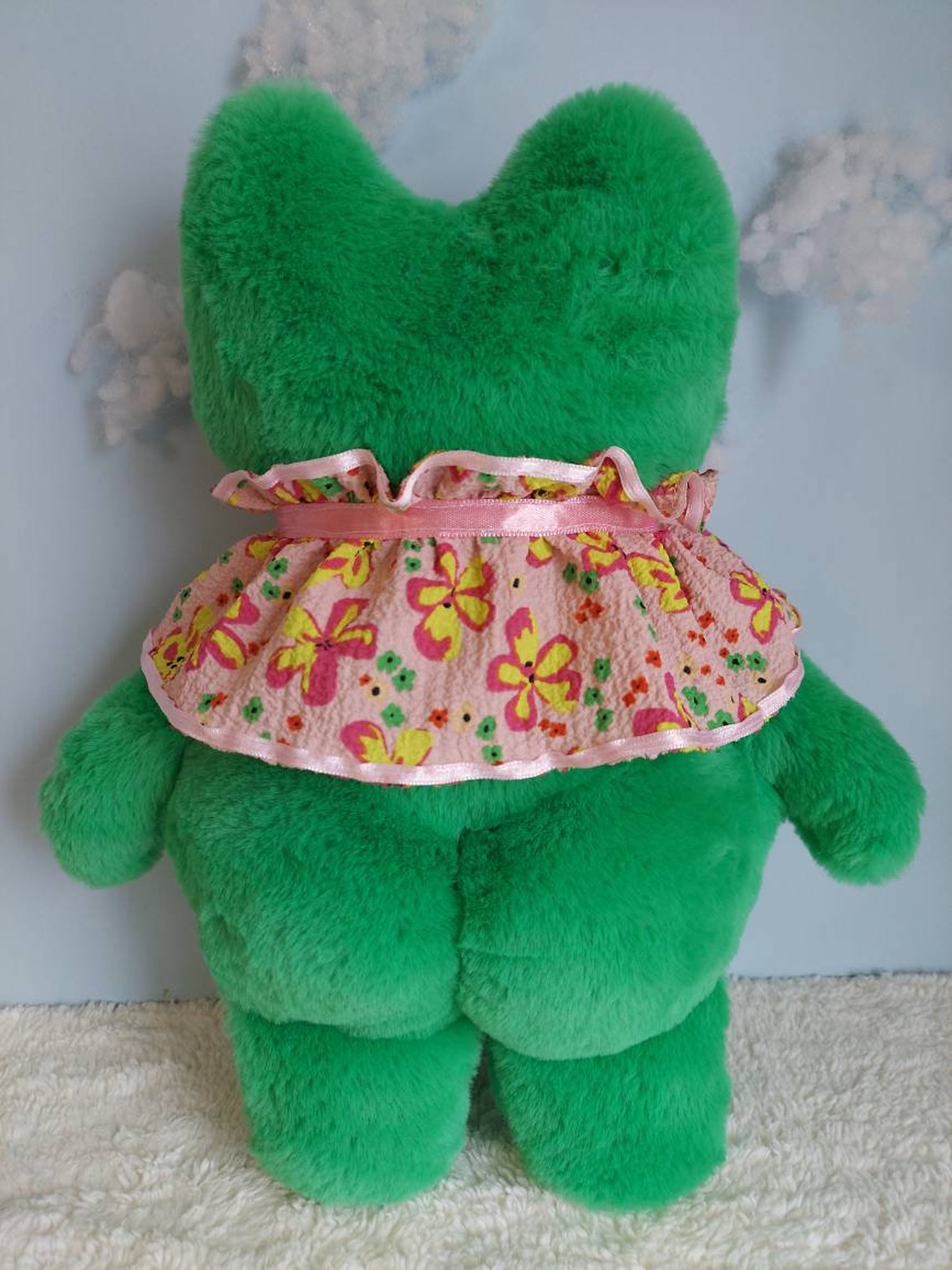 Stuffed Animal Plush, Frog Plush, Cute Plushie, Frog Plushie, Pink Frog ...