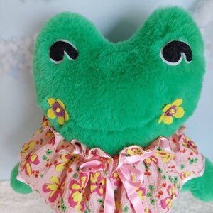 Stuffed Animal Plush, Frog Plush, Cute Plushie, Frog Plushie, Pink Frog ...