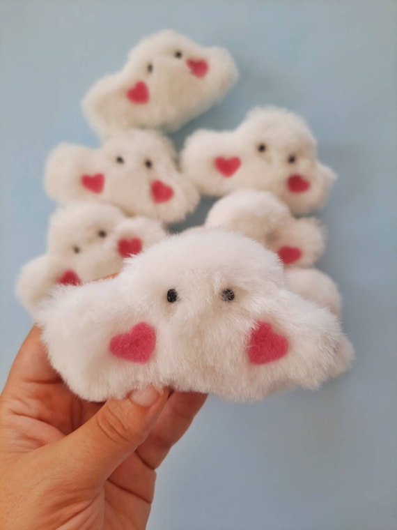 Cloud Plush Little Plushie Cute Cloud Handmade Plushie - Etsy