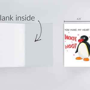 Pingu Anniversary Card, Funny I Love You Card, Pingu Meme Card ...