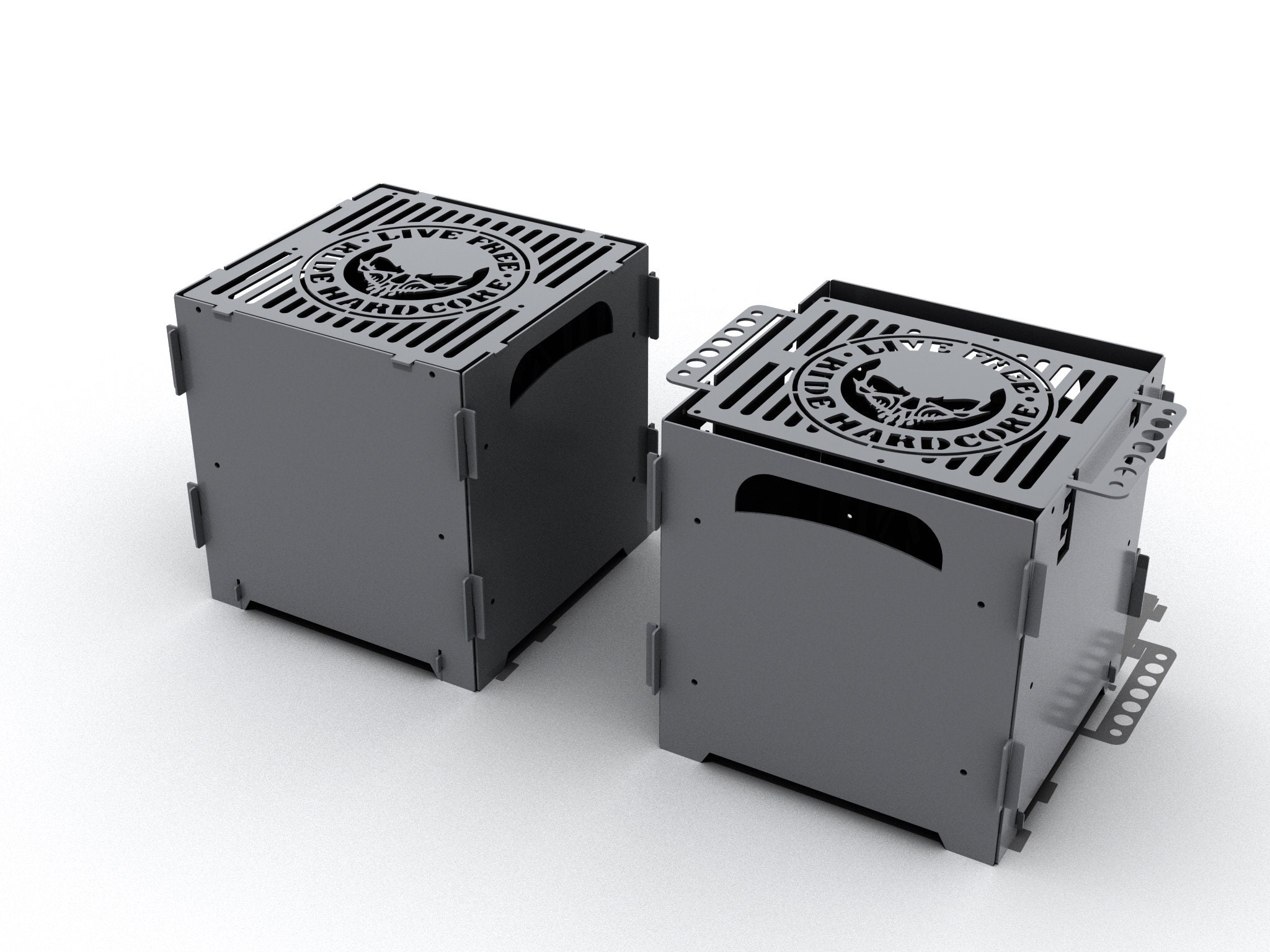 Fire Pits Grill DXF Collapsible. Two Design Options. You Can Use a ...