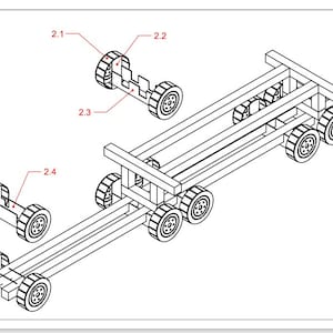 Smoker Reverse Flow DIY Plan. A Set of DXF Files + Drawings for ...