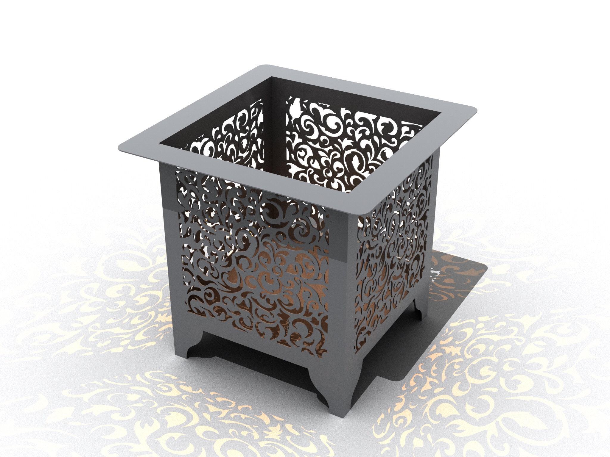 Fire Pit classic DXF File Plasma Laser Cutting - Etsy