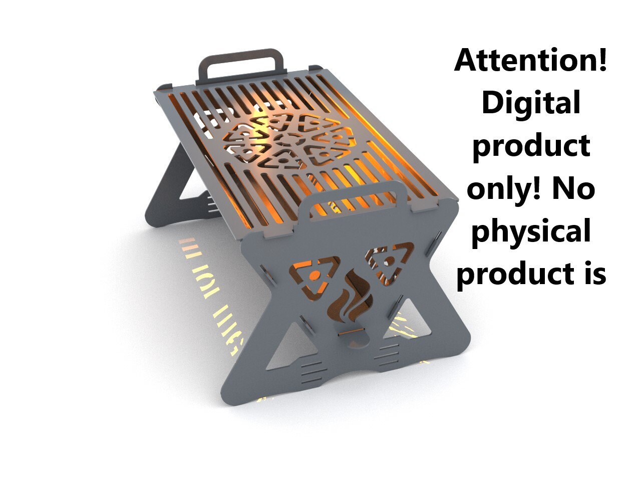 Collapsible Fire Pit, DXF File Plasma, Laser Cutting. DIY Metalwork ...