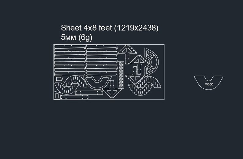 Table 2 Loft Style. A Set of DXF Files and Drawings for Assem. A ...