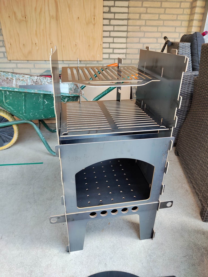 Universal Stove 4 in 1. Pizza, Grill, Smoker, Oven. A Set of DXF Files ...