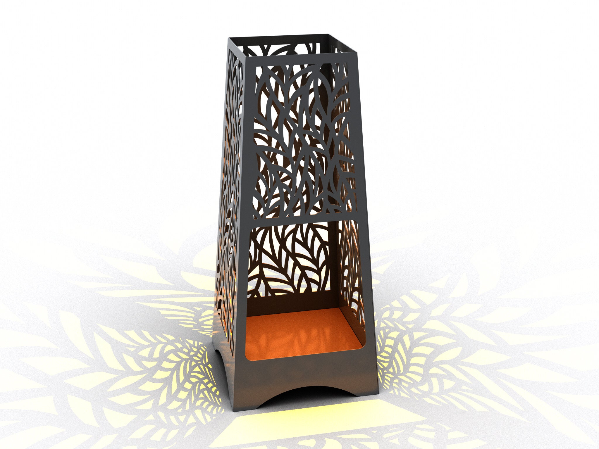 Firepit Pyramid 7 DXF File Plasma Laser Cutting - Etsy