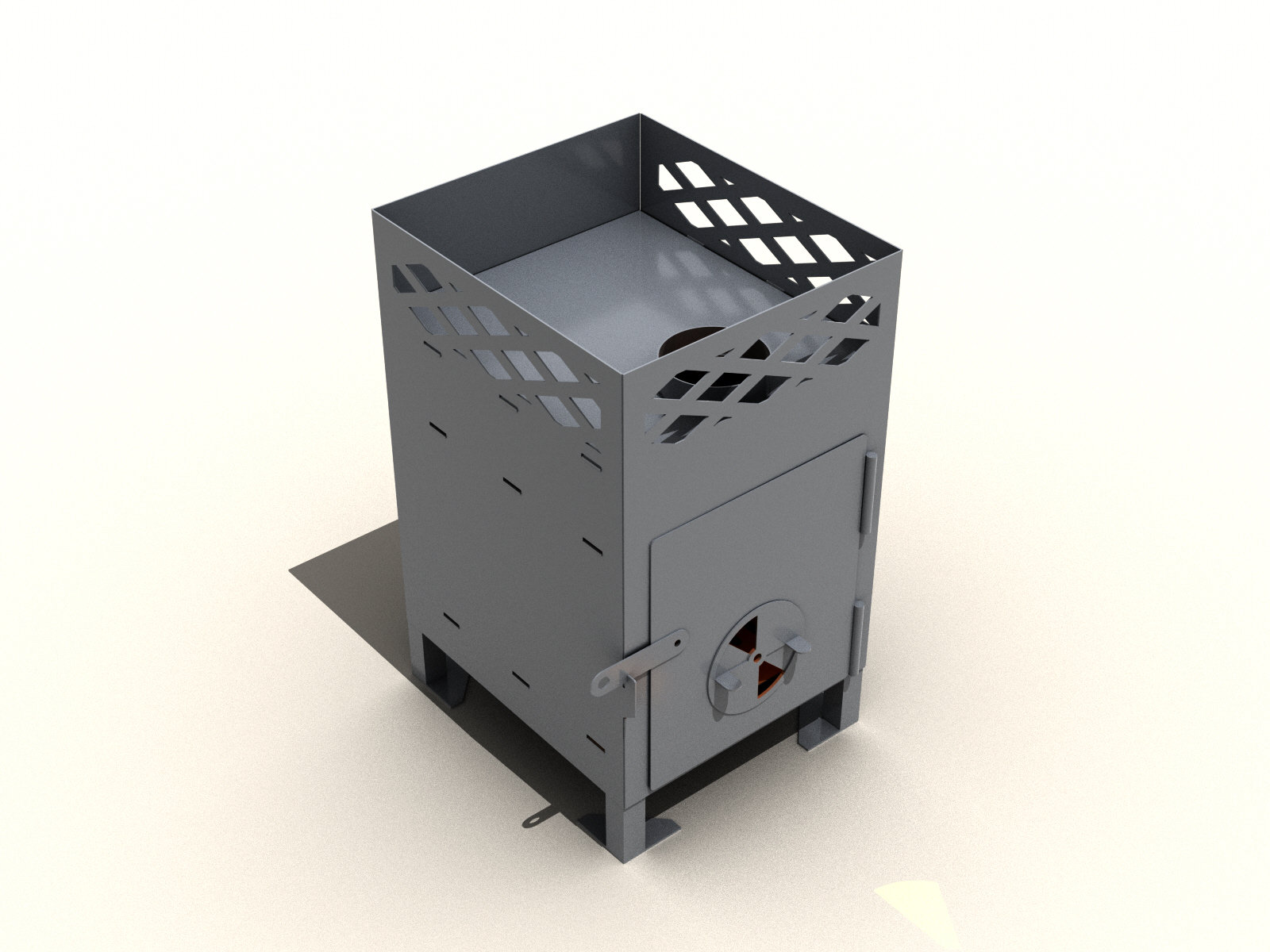 Wood Stove. the DXF File is Ready for Cutting. A Digital - Etsy