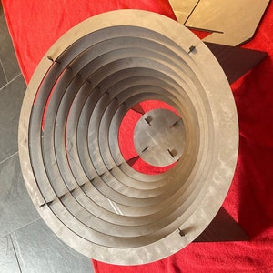 Collapsible Fire Pit, DXF File Plasma, Laser Cutting. DIY Metalwork ...