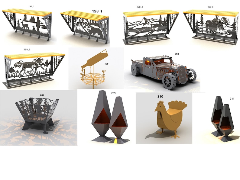 Fire Pits, Grills, Smokers, Stoves. DXF Files Are Ready for Cutting. A ...