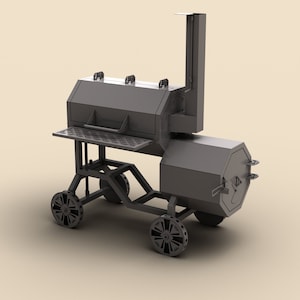 Smoker 2. DIY Plan. A Set of DXF Files + Drawings for Assembly. DXF ...