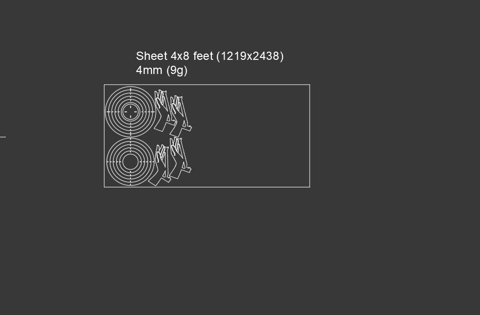 Garden Fire Pit, DXF File Plasma, Laser Cutting. DIY Metalwork. Ready ...