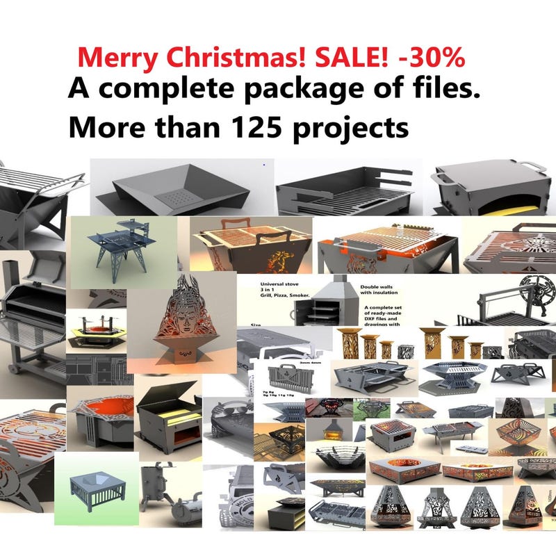 Cnc Plasma Files Smoker - Etsy