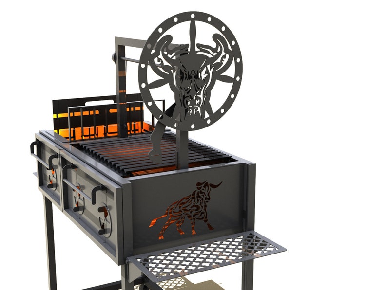 Santa Maria Grill. DIY Plan. A Set of DXF Files + Drawings for Assembly ...