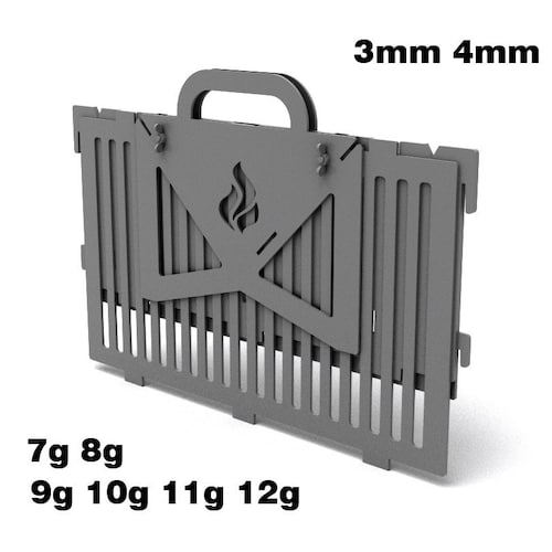 Collapsible Firepit Grill Bbq DXF Files for Plasma Laser - Etsy