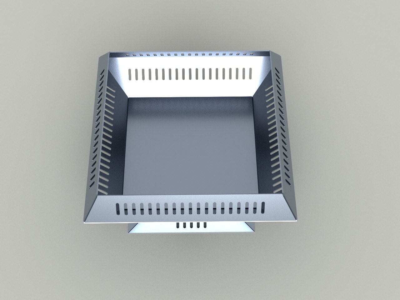 Fire Pit square DXF File Plasma Laser Cutting - Etsy