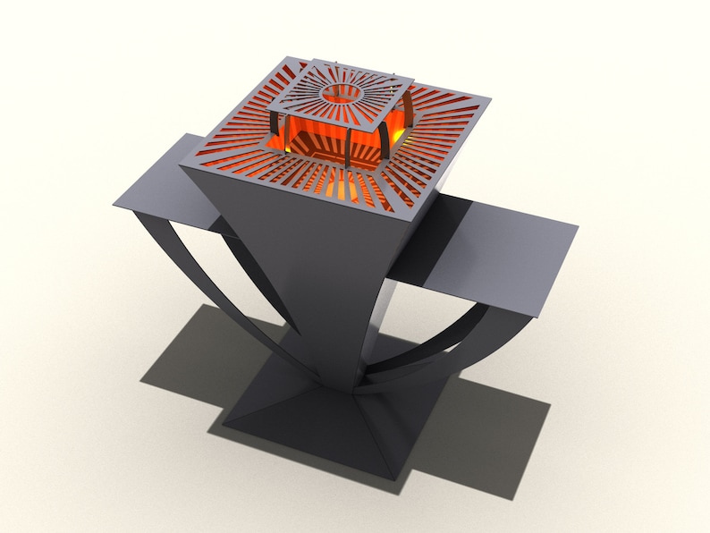 Fire Pit DXF File. Digital Product. DXF File Plasma, Laser Cutting. DIY ...