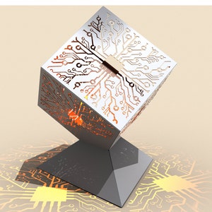 Fire Pit "cube". DXF File Plasma, Laser Cutting. DIY Metalwork. Ready ...