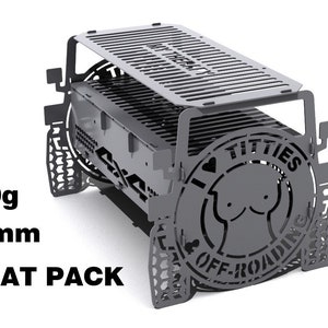 Grill Flat Pack. Fire Pit. DXF File Plasma, Laser Cutting. DIY Metalwork. Ready-made Files for ...