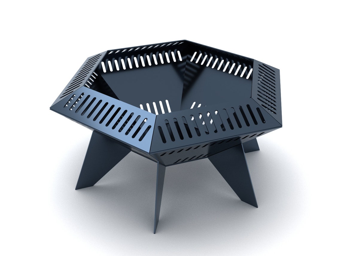 Fire Pit DXF File Plasma, Laser Cutting. DIY Metalwork. Ready-made ...