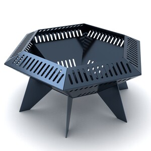 Fire Pit DXF File Plasma, Laser Cutting. DIY Metalwork. Ready-made ...