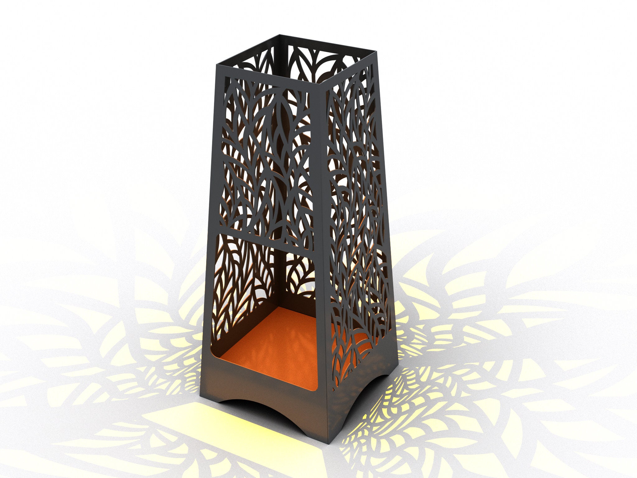 Firepit Pyramid 7 DXF File Plasma Laser Cutting - Etsy