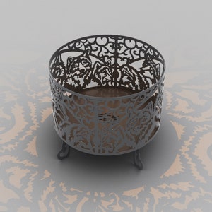 Fire Pit 720mm (2) , DXF File Plasma, Laser Cutting - Etsy