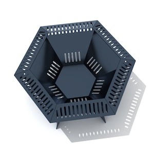 Fire Pit DXF File Plasma, Laser Cutting. DIY Metalwork. Ready-made ...