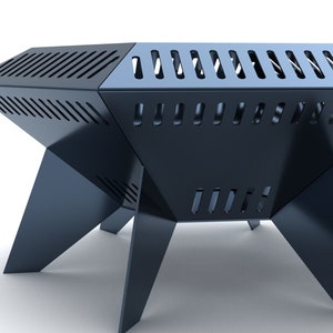 Fire Pit DXF File Plasma, Laser Cutting. DIY Metalwork. Ready-made ...