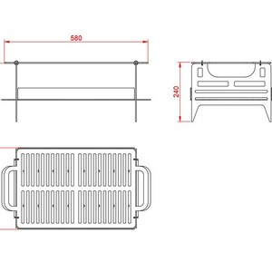 Flatpack Grill. Fire Pit DXF File Plasma, Laser Cutting. DIY Metalwork. Ready-made Files for ...