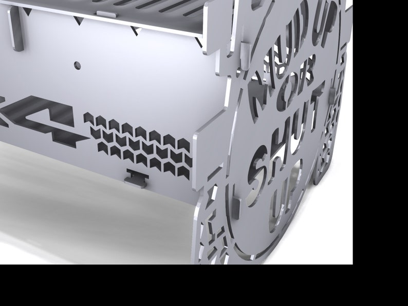 Collapsible Fire Pit. DXF File Plasma, Laser Cutting. DIY Metalwork ...