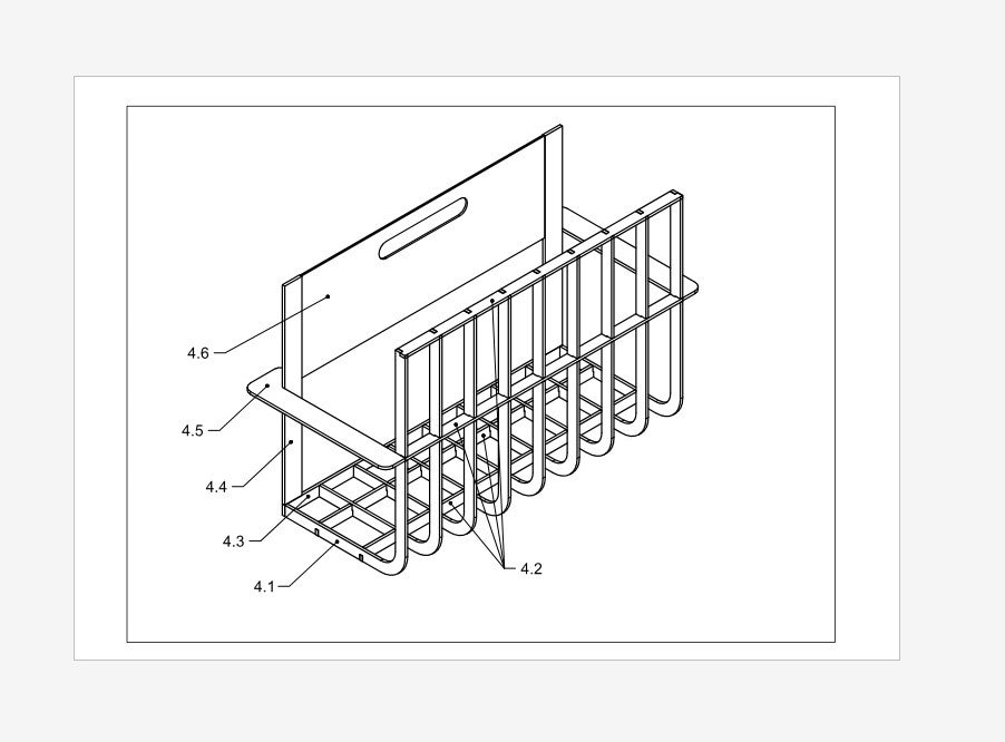 Santa Maria Grill. DIY Plan. A Set of DXF Files Drawings for Assembly ...