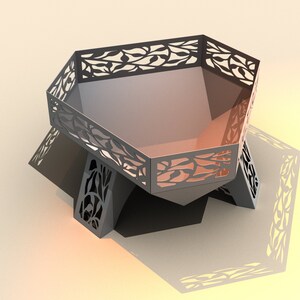 Fire Pit DXF. Digital Product. DXF File Plasma, Laser Cutting. DIY ...