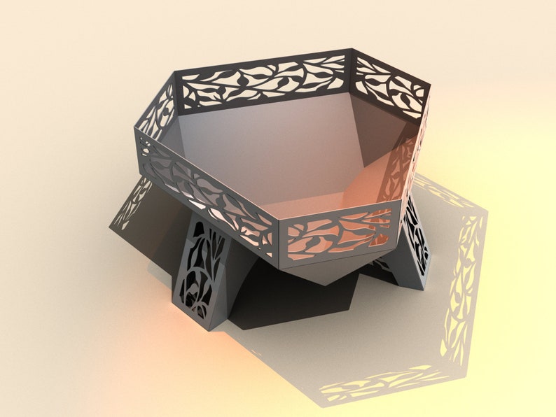 Fire Pit DXF. Digital Product. DXF File Plasma, Laser Cutting. DIY ...