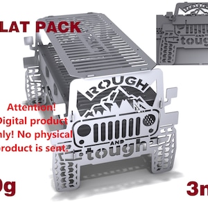 Flat Pack Fire Pit. DXF File Plasma, Laser Cutting. DIY Metalwork. Ready-made Files for Plasma ...